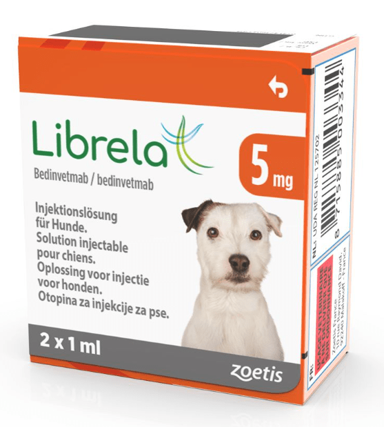 Librela 5mg perros 5-10kg (Bedinvetmab) – Farmacia Veterinaria
